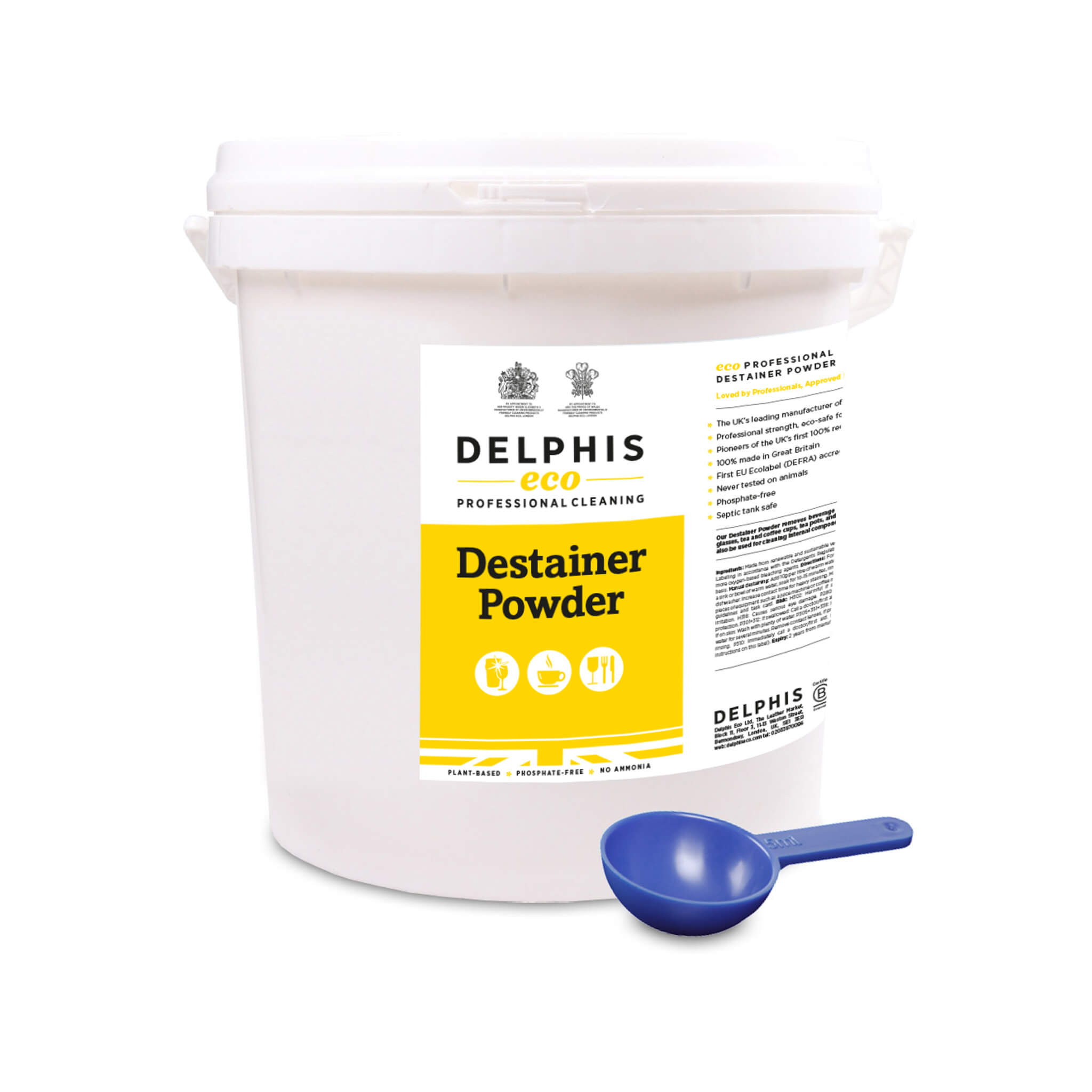 Eco Friendly Commercial Destainer Powder | 10KG– Delphis Eco UK