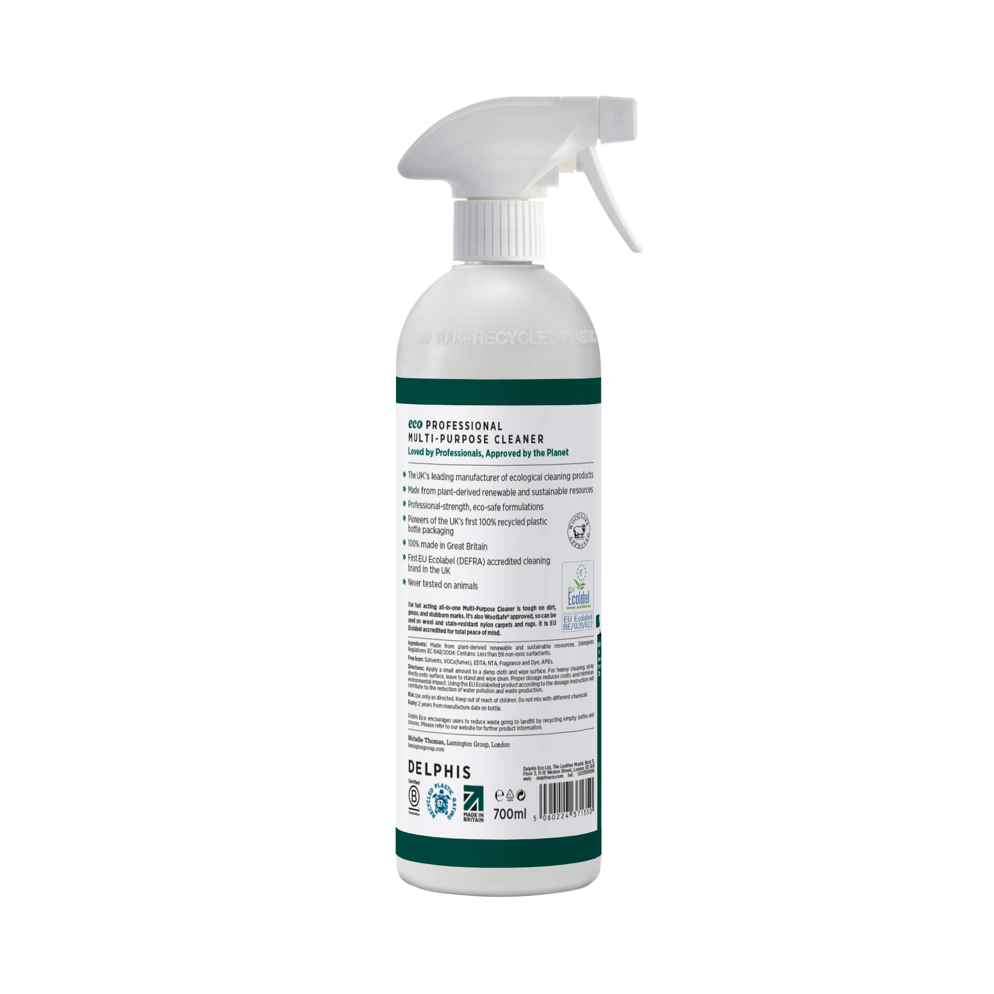 Eco Friendly Multi-Purpose Cleaner | 700ml | Tough On Dirt and Grease ...